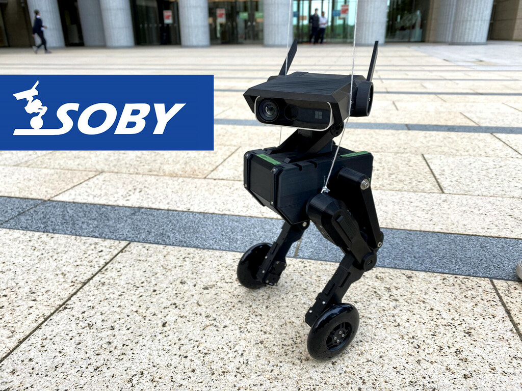 SOBY : AI-equipped two-wheeled, two-legged autonomous robot - DYNAMIXEL Showcase - ROBOTIS