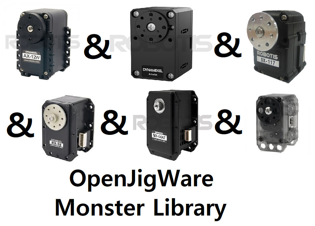 Making Dynamixel Motor driver for OpenJigWare(in private) - DYNAMIXEL Showcase - ROBOTIS