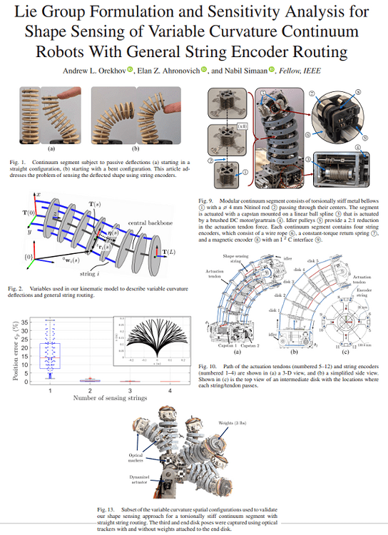 IEEE Transactions on Robotics: Lie Group Formulation and Sensitivity ...