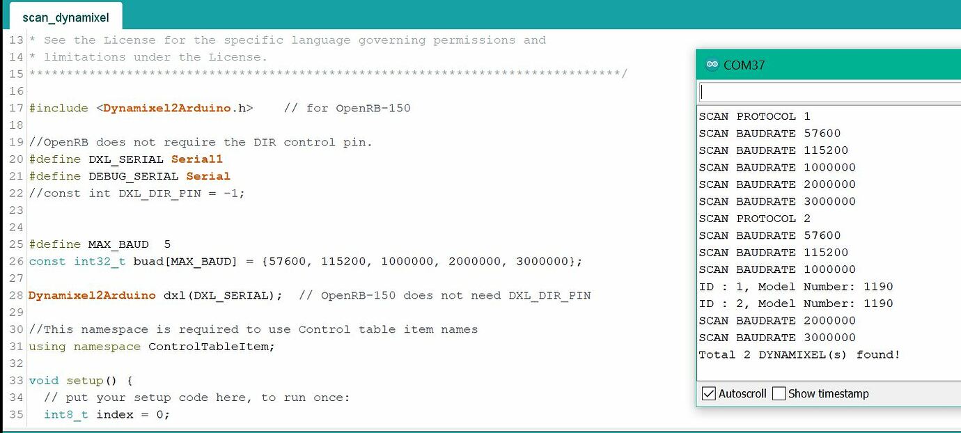 First look at OpenRB-150 - Community - ROBOTIS
