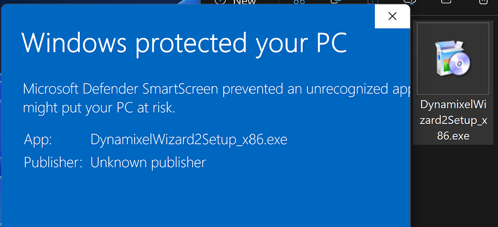 Windows 11, V. 24H2 & Dynamixel Wizard 2.0 - Technical Support - ROBOTIS