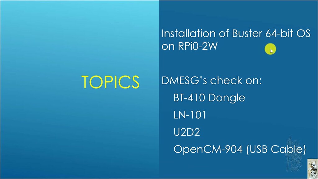 Using RPi0-2W with OpenCM-904 - DYNAMIXEL Showcase - ROBOTIS