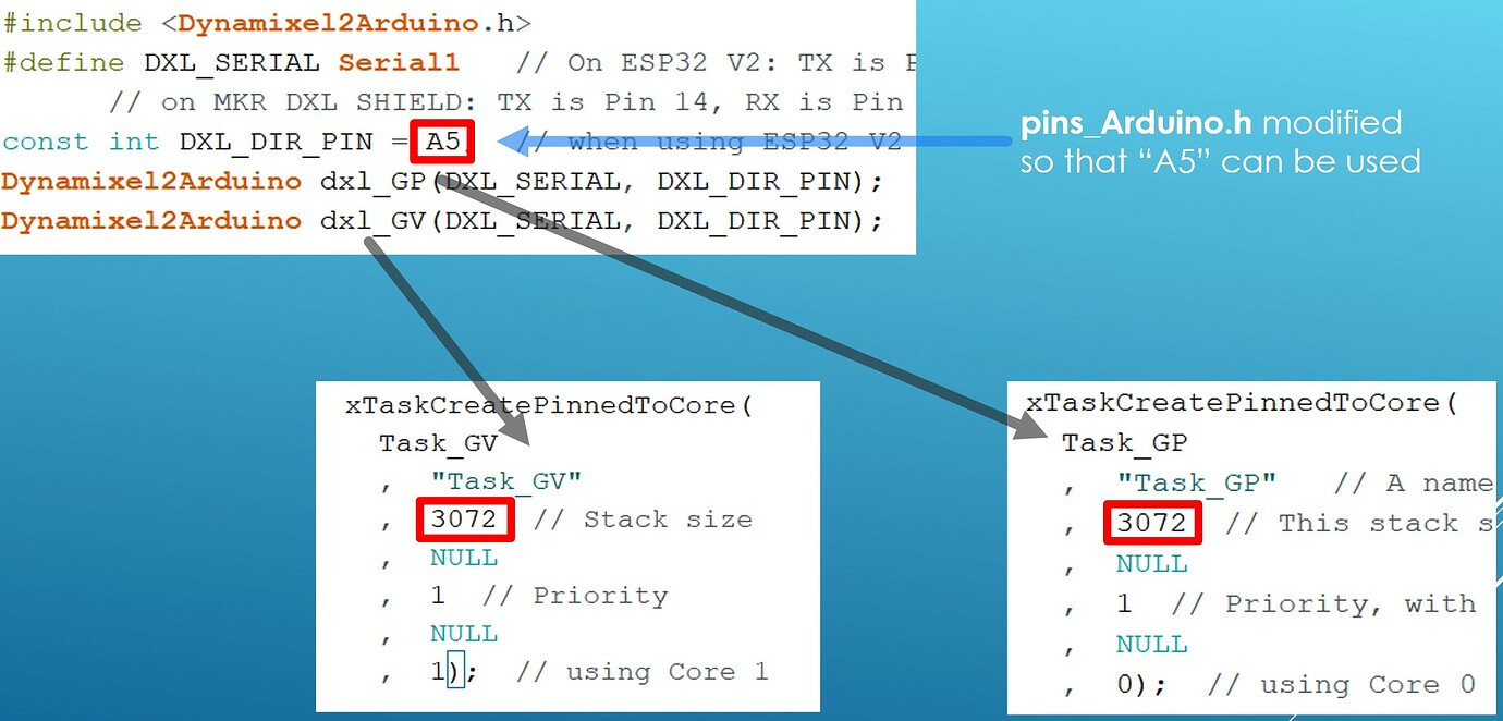 Esp32 S3 Dxl Mkr Shield Mash Up In Arduino Projects And Learning